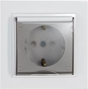 Eurolamp Πριζα Σουκο Καπακι 16a Με Παιδικη Προστασια Λευκη - Διακοπτικο ...