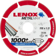 Δισκος Κοπης Μεταλλου Lenox Metalmax Ag 115x 22.2 X 1.3 2030865 ...