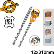Τρυπανι Τετρακοπο Sds Plus S4l 12x310mm Ingco Dbh1211204c - Αναλωσιμα ...