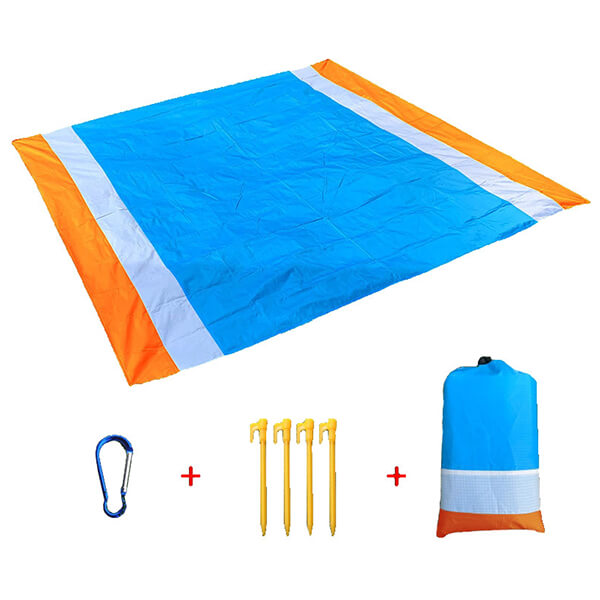 Hunter Στρωμα Ψαθα Παραλιας 200x210cm Waterproof Blue - Ψαθες (TRV.101389)