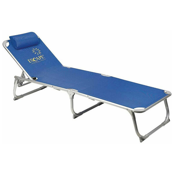 Ξαπλωστρα Τρισπαστη Παραλιας Escape Max Μπλε 15686 - Καρεκλες-επιπλα παραλιας (TRV.170730)