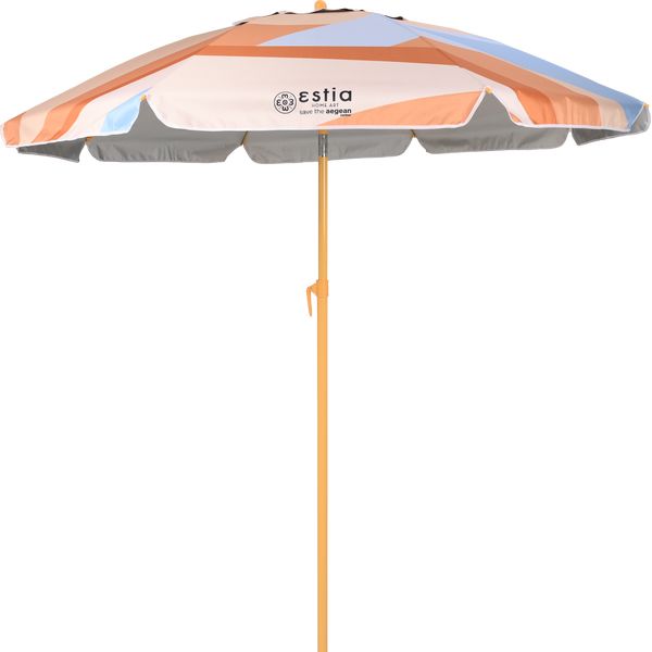 Estia Ομπρελα Θαλασσης Summer Daze Με Προστασια Upf 50+ Αλουμινιου 2m ...