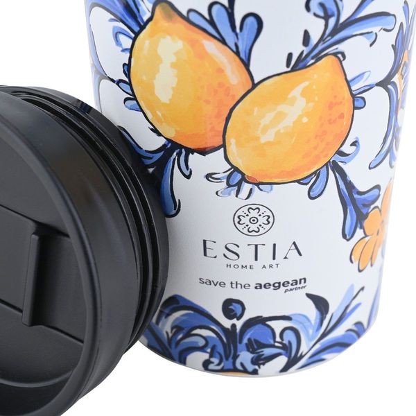 Estia Travel Mug Sta 350ml Amalfi Coast 01-31909 - Παγουρια (TRV.172236)