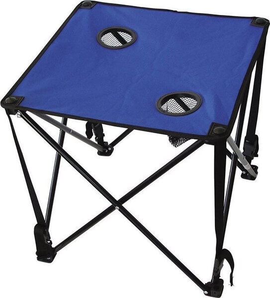 Τραπεζι Camping Oxford Πτυσσομενο Μπλε 49x49x47cm 19322 - Επιπλα ...