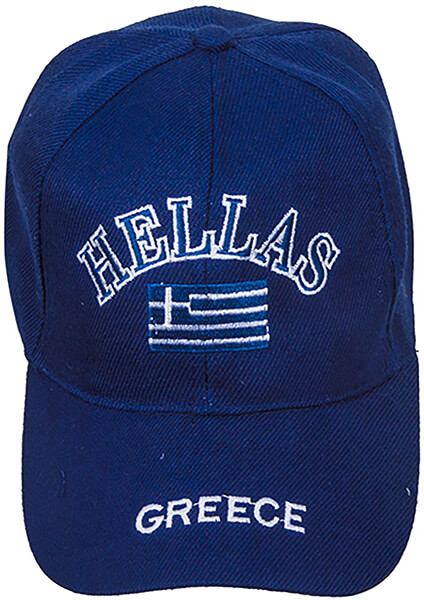 Καπελο Τζοκευ Greece Ανδρικο Μπλε Σκουρο - Accessories παραλιας (TRV ...