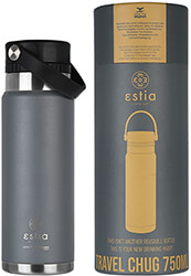 Estia Θερμος Travel Chug Save The Aegean 750ml Fjord Grey 01-17897 ...